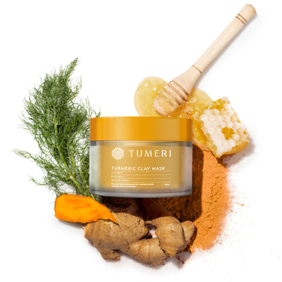 Turmeric Clay Mask (Turmeric + Vitamin C) - TUMERI